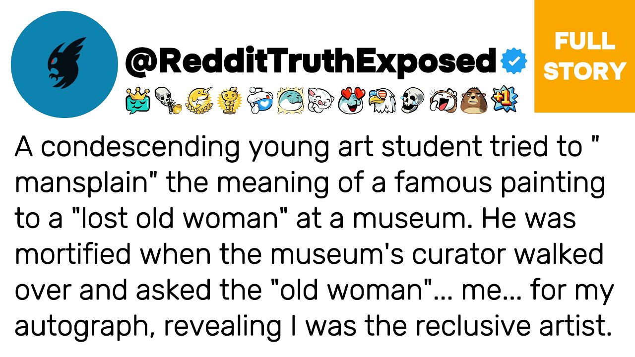 An Art Student Tried To "Explain" My Own Painting To Me Until The ...