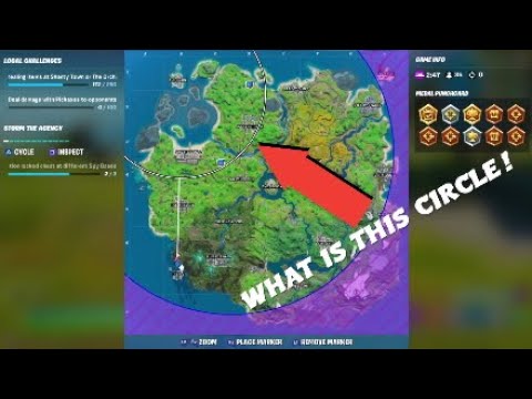 Fortnite storm circles are broken!!!!!! - YouTube
