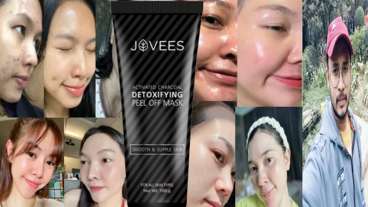 Jovees Activated Charcoal Detoxifying Peel Off Mask | Honest Review ...