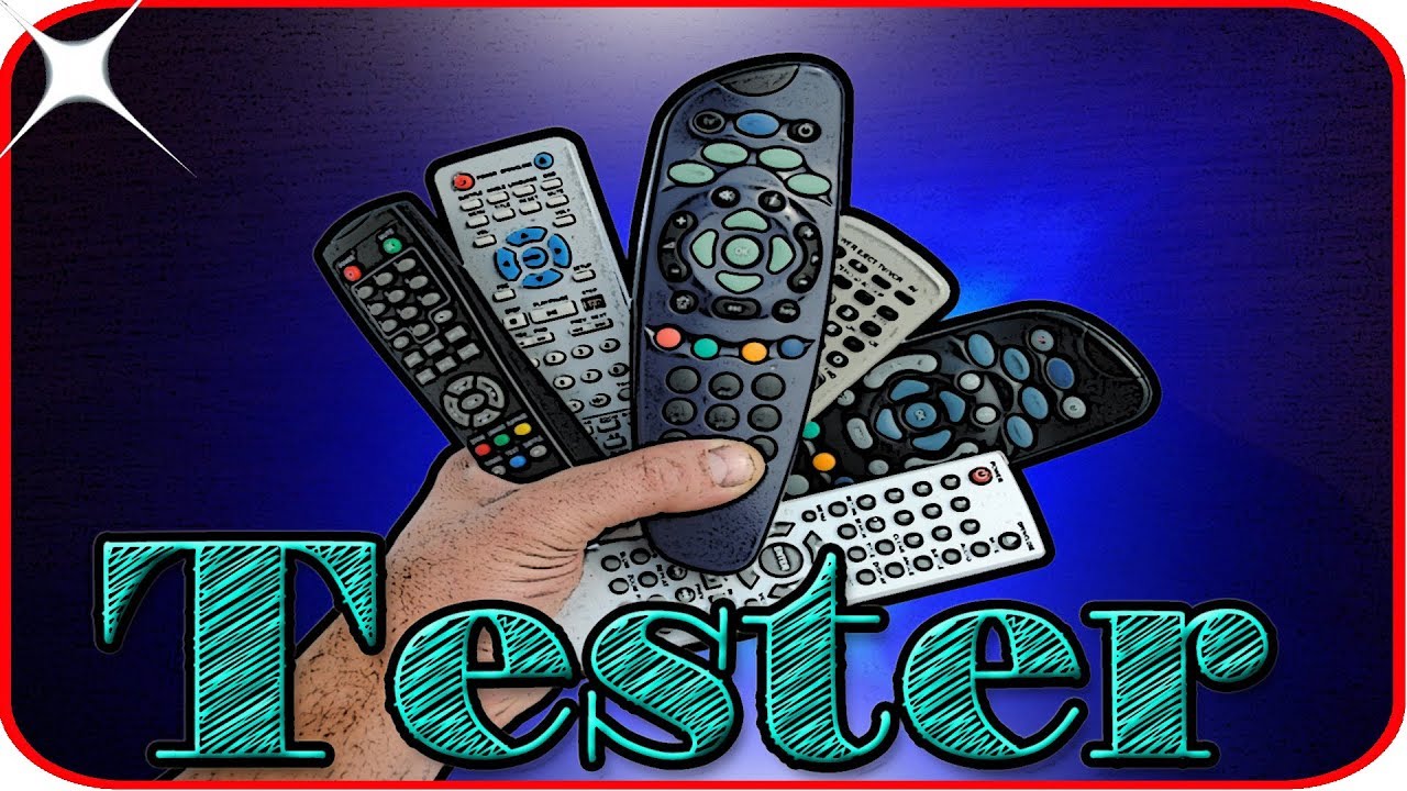 How to make IR remote control tester project at home easy - YouTube