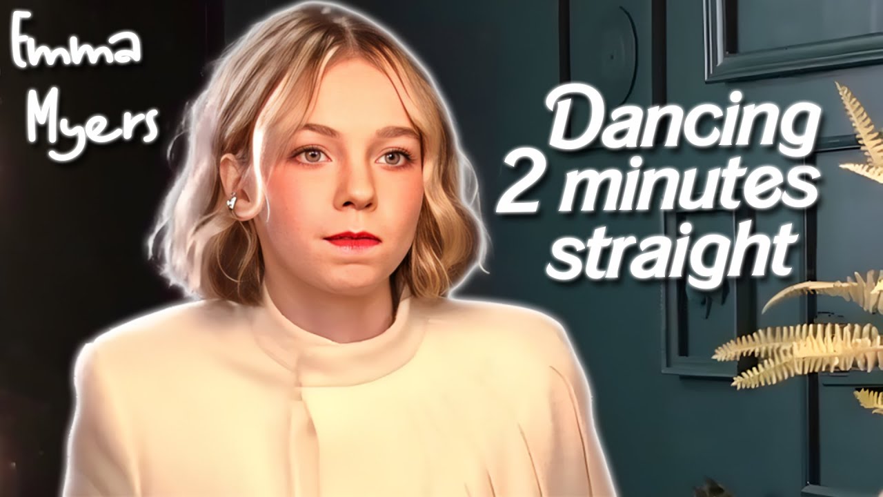 Emma Myers dancing for 2 minutes straight - YouTube