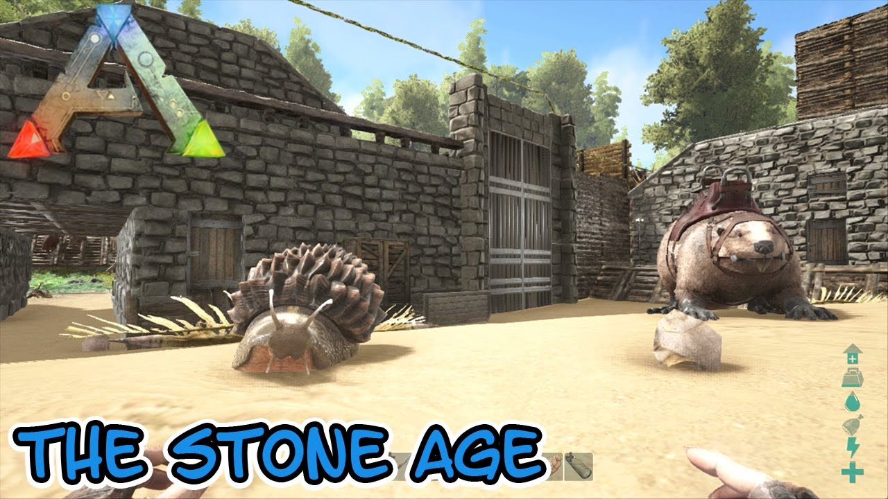ARK: Survival Evolved - Base Update + The Stone Age (12) - YouTube