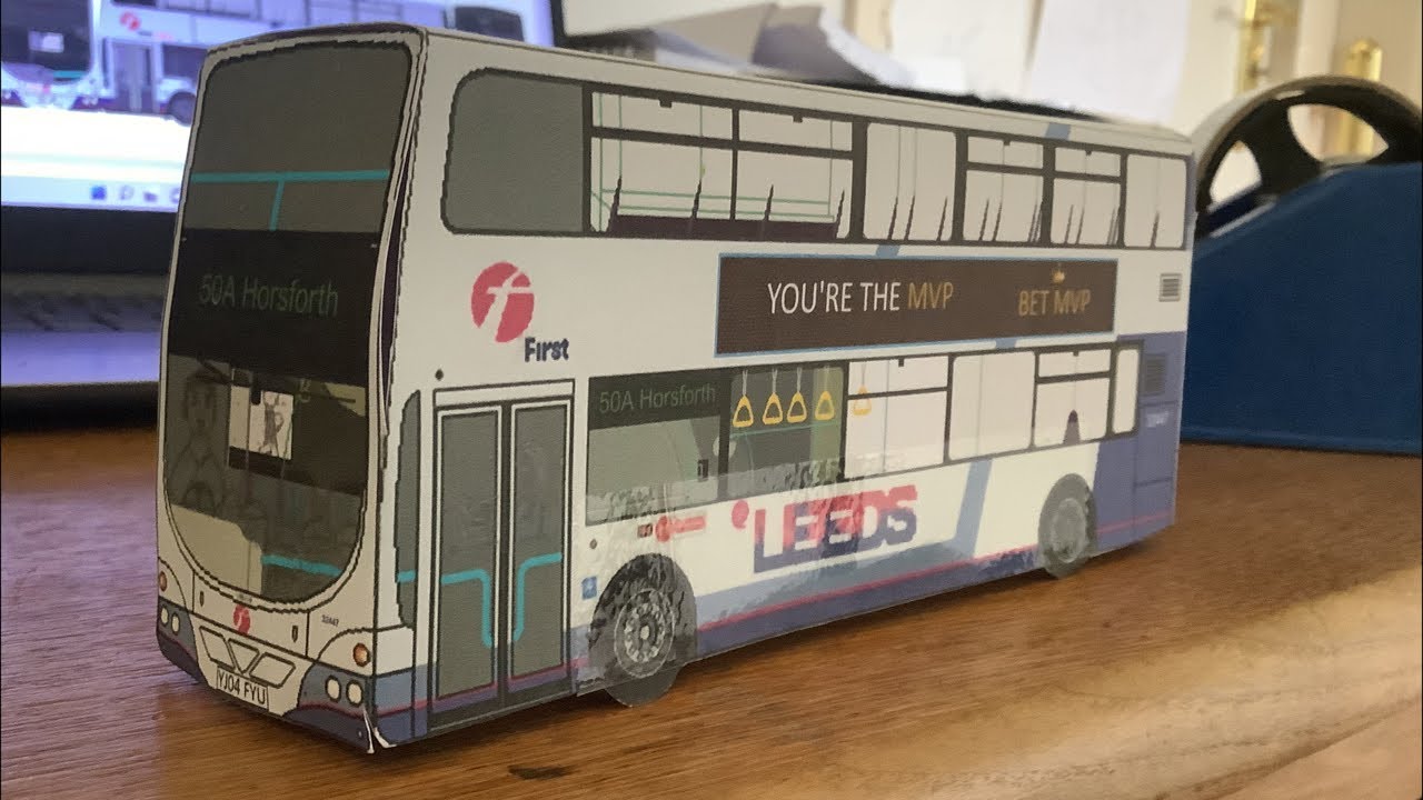 How I make my paper buses - YouTube