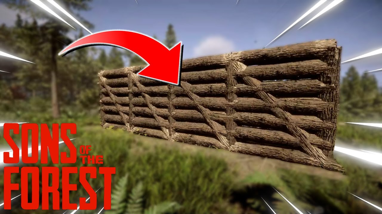 How To Build The Angle Log Wall Sons Of The Forest YouTube How To Build The Angle Log Wall Sons Of The Forest YouTube