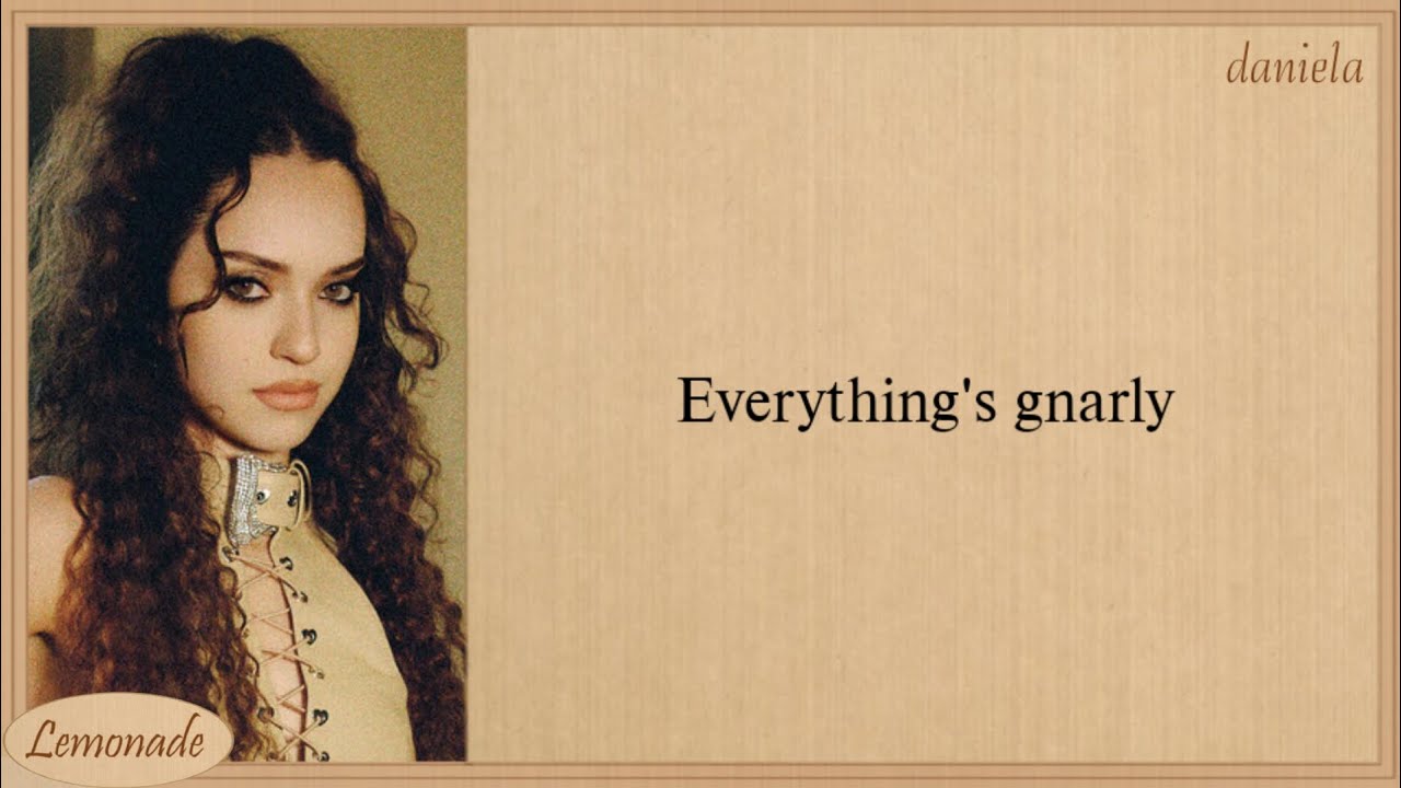 KATSEYE Gnarly Lyrics - YouTube