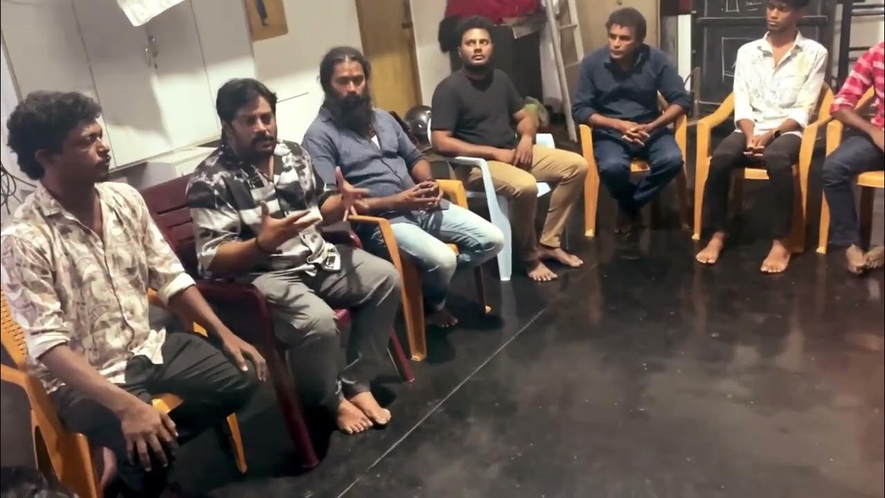 Actor Muthukumar With Kpp Students - YouTube