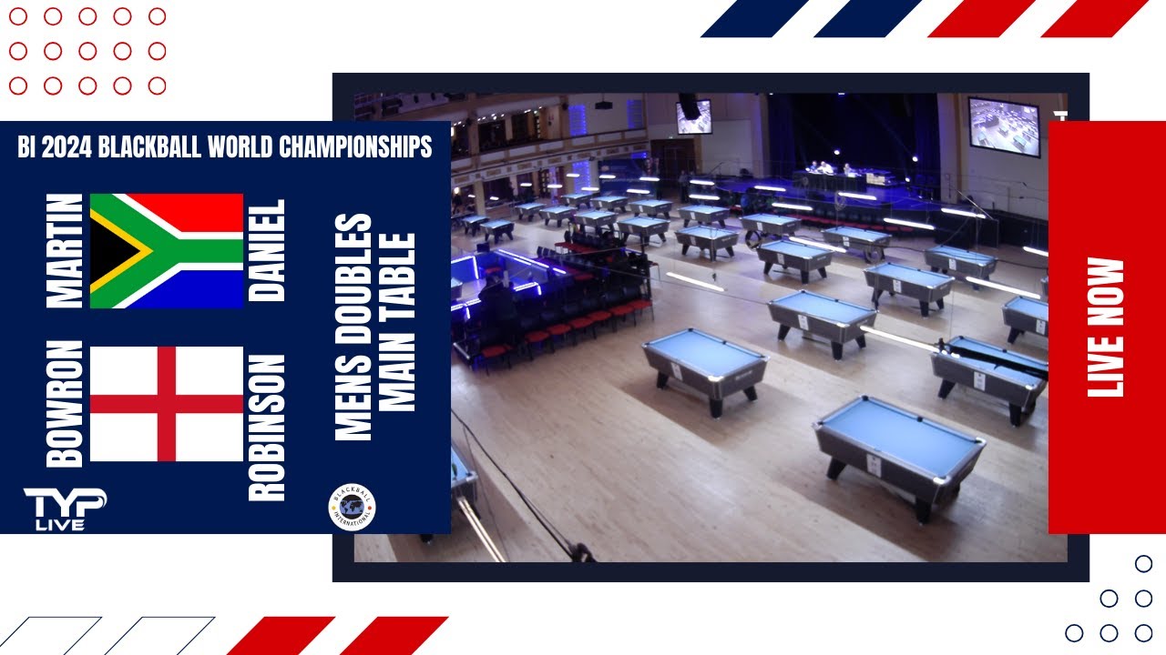 Martin / Daniel (SA) v Bowron / Robinson (ENG) | Mens Doubles | 2024 BI ...