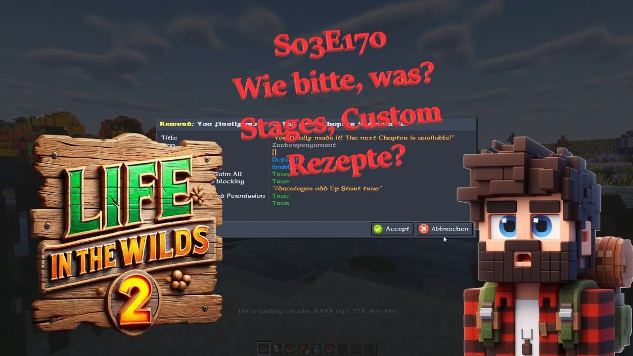 Minecraft - LitW 2 - S03E170 - Wie bitte, was? Stages, Custom Rezepte ...