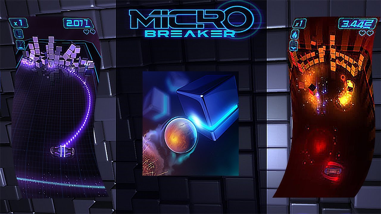 Micro Breaker Game with Dynamic 3D Graphics | Realistic physics - YouTube