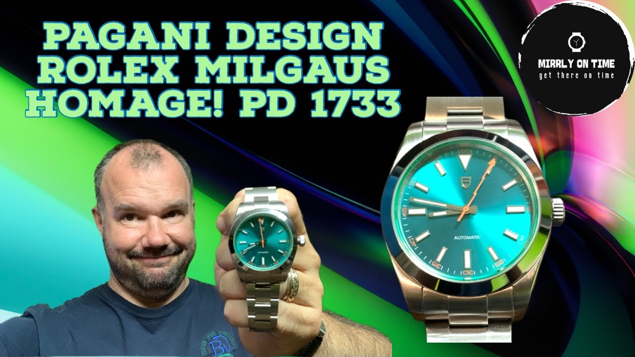 Highlighting Pagani Design PD 1733 - YouTube