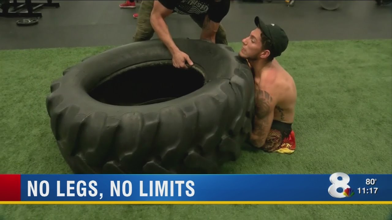 Tampa bodybuilder born without legs, one arm teaching message of ...