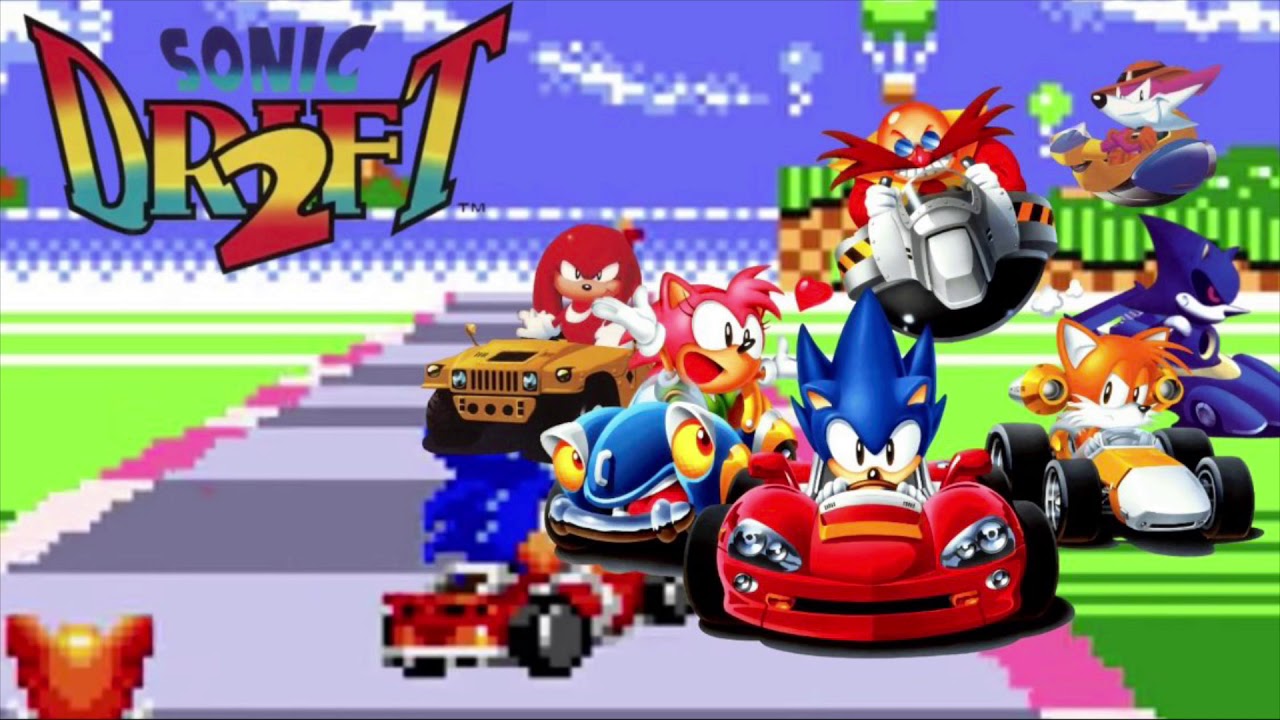 Balloon Panic Course - Sonic Drift 2 Slowed Down - YouTube