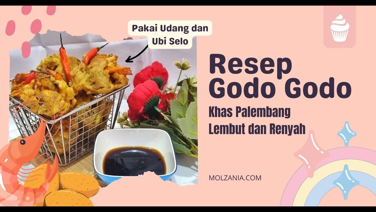 RESEP GODO GODO PALEMBANG LEMBUT DAN RENYAH - YouTube