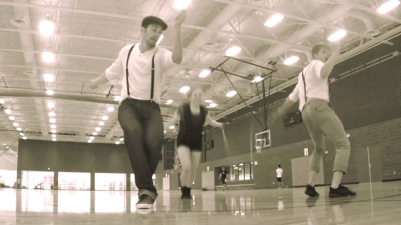 Flight Crew Jump Rope Routine for Small Stage (B/W) - YouTube