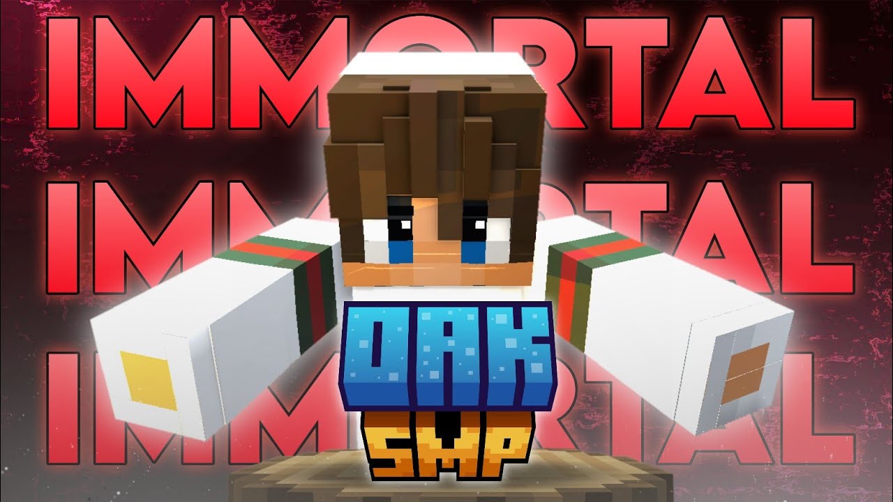 how i become immortal with this glitch in minecraft smp || OAK SMP ...