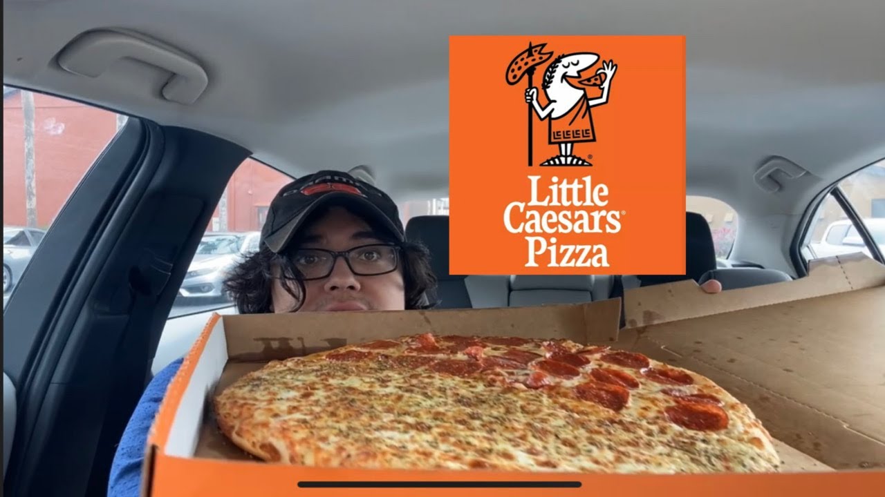 Little Caesars NEW Slices-N-Stix Review ! - YouTube