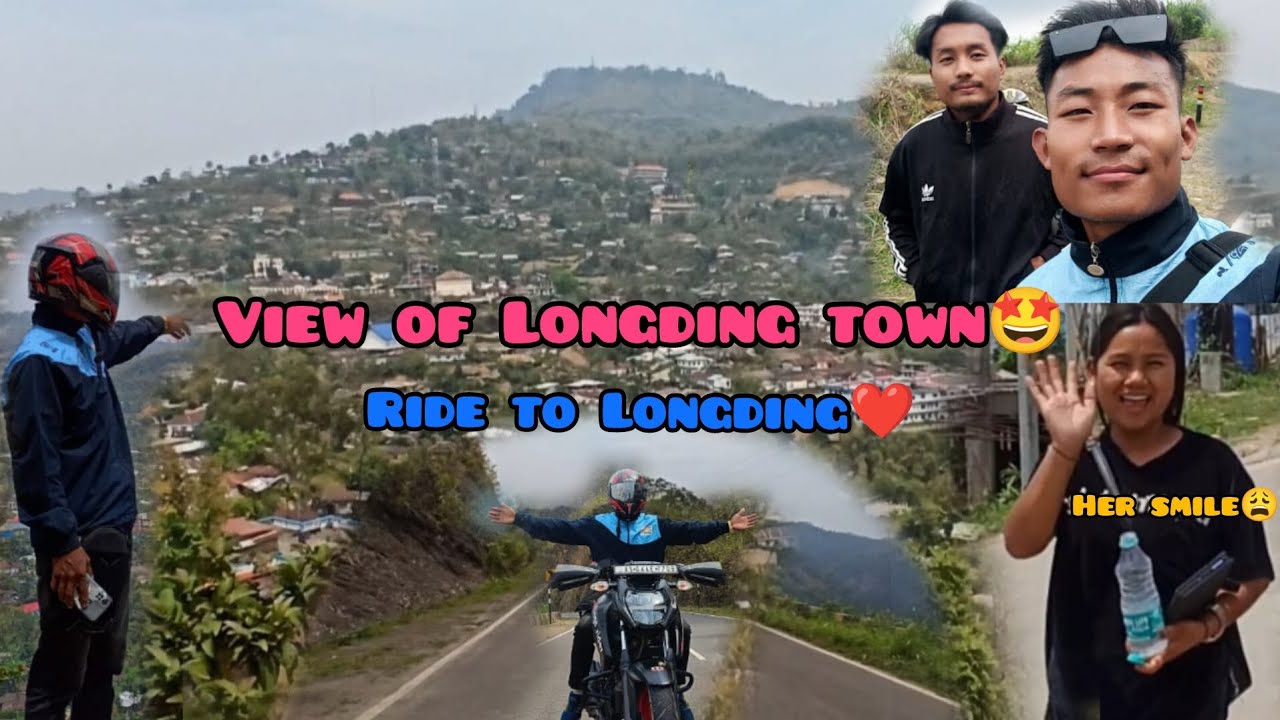 Exploring Beautiful View Of Longding Town || Ride To Longding Arunachal ...