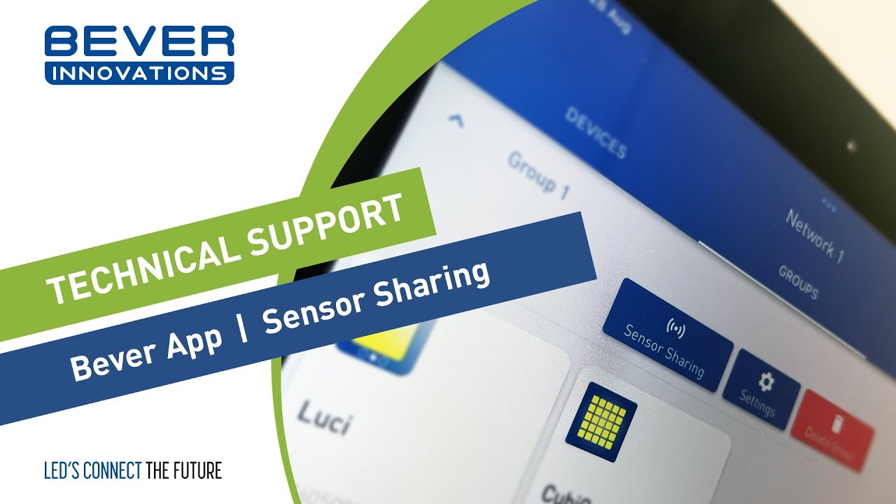 Bever Innovations, Bever App - Sensor Sharing ES - YouTube