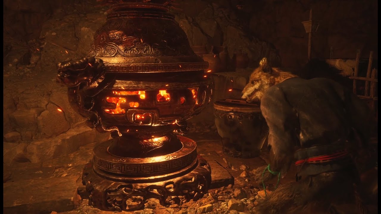 Black Myth: Wukong - Crouching Tiger Temple Cellar - Merchant: Xu Dog ...