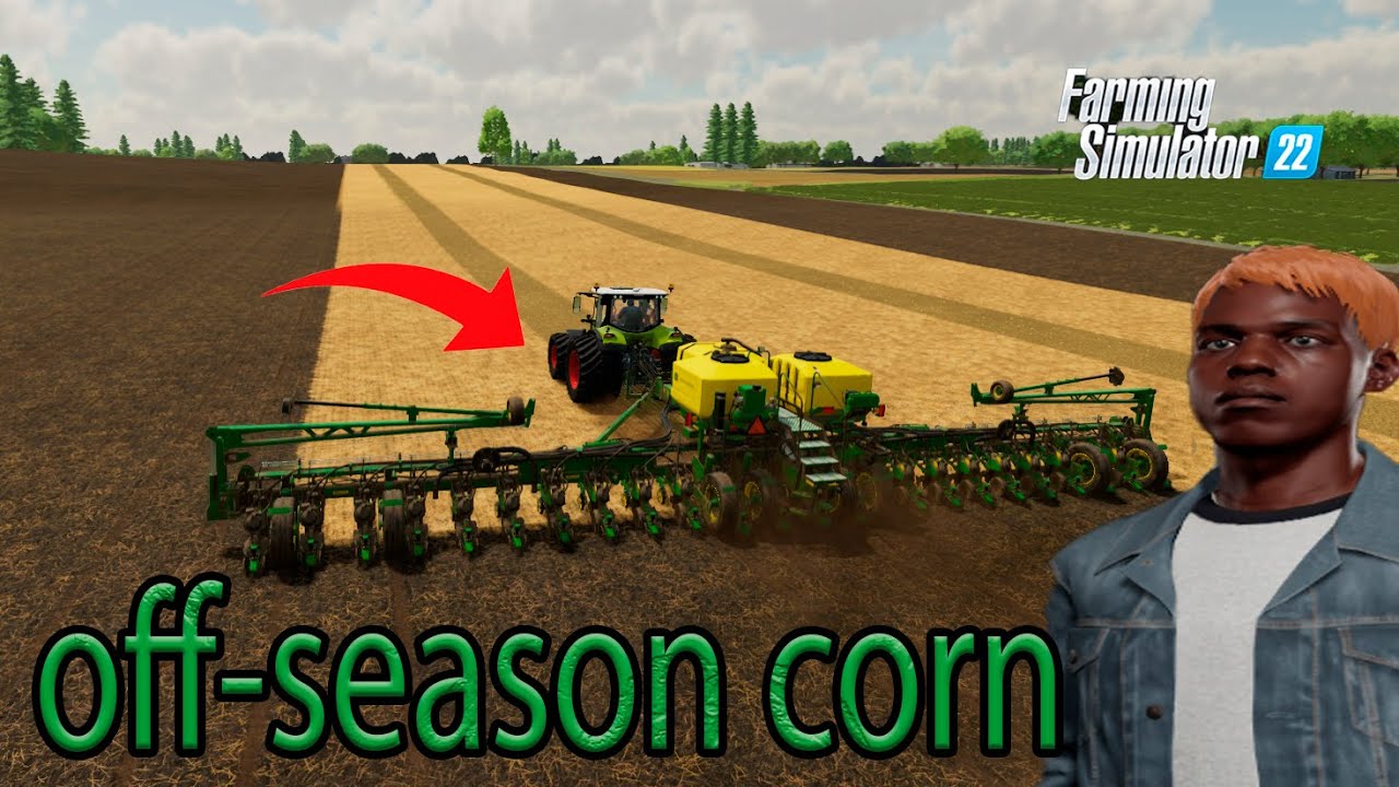 Planting corn Farming Simulator 22 #12 /1 - YouTube