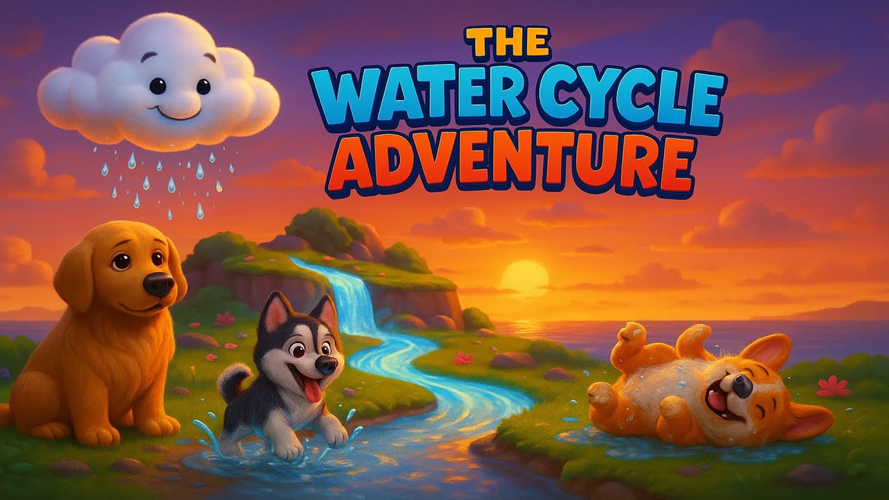 The Water Cycle Adventure | Three Brave Dogs Learn Nature’s Secret ...