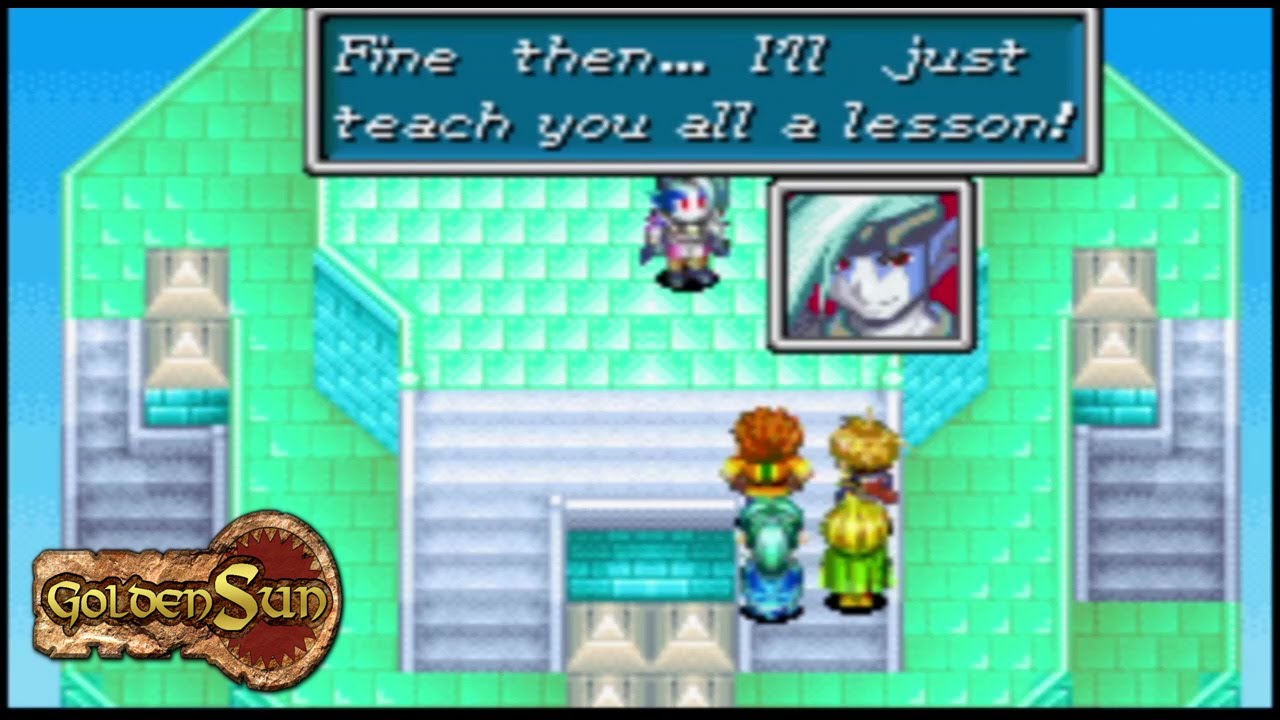 Golden Sun Walkthrough #16 Beat Saturos ! / Mengalahkan Saturos ! - YouTube