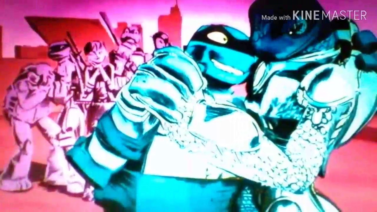 TMNT 2012 April Thinks They look so cute Kiss Moment Mona Lisa Ralph ...