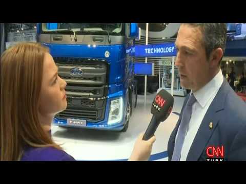Ali Koç Ford Otosan’ın yeni yerli kamyonu F-MAX'i anlattı (Cnn Türk - Sinem Yöndem 19.09.2018)