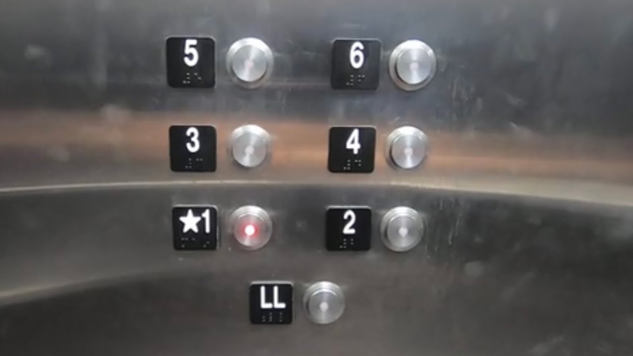 Schindler 5500 Elevators at the Promenade Park Garage, Toledo, OH - YouTube