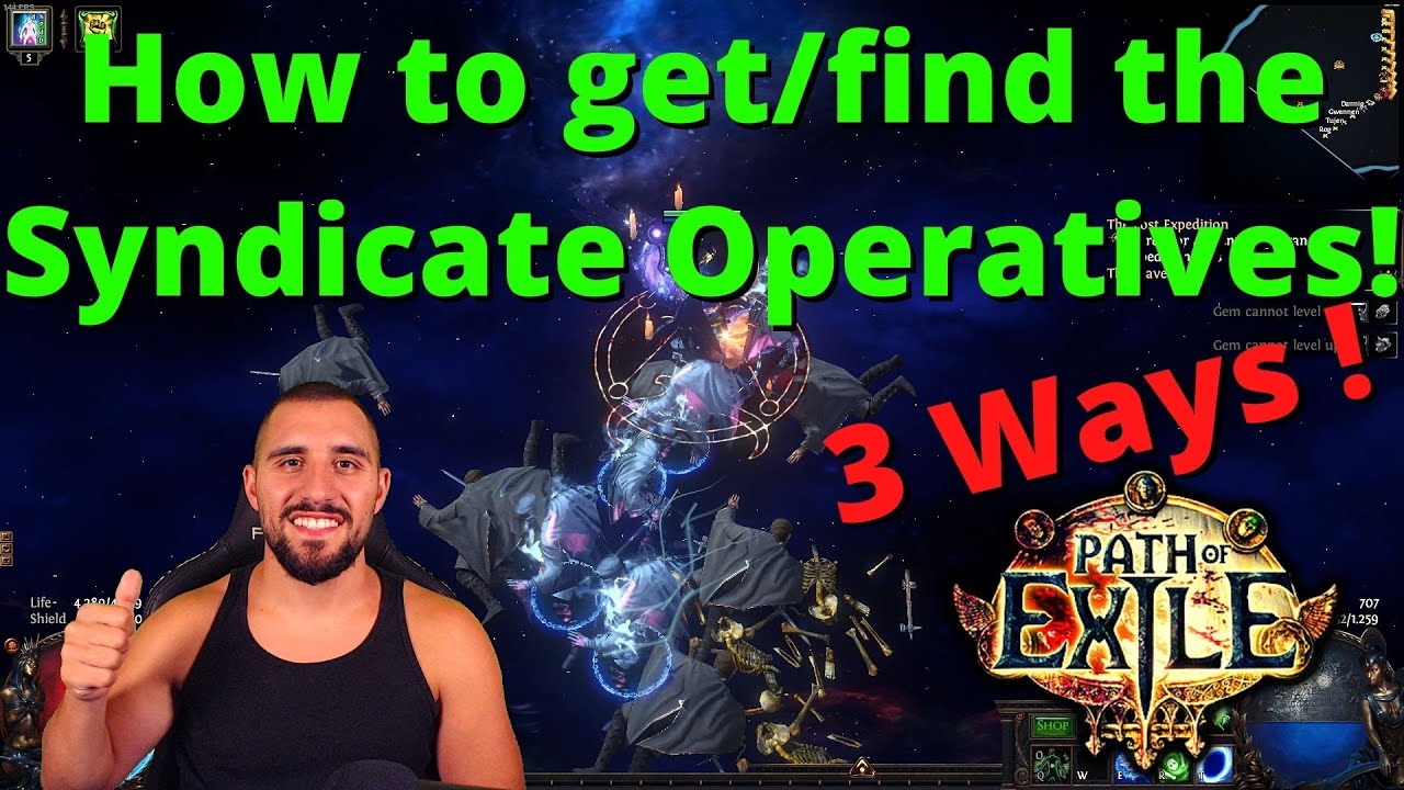[Beginner's Guide] How to get / find the Syndicate Operatives on POE ...