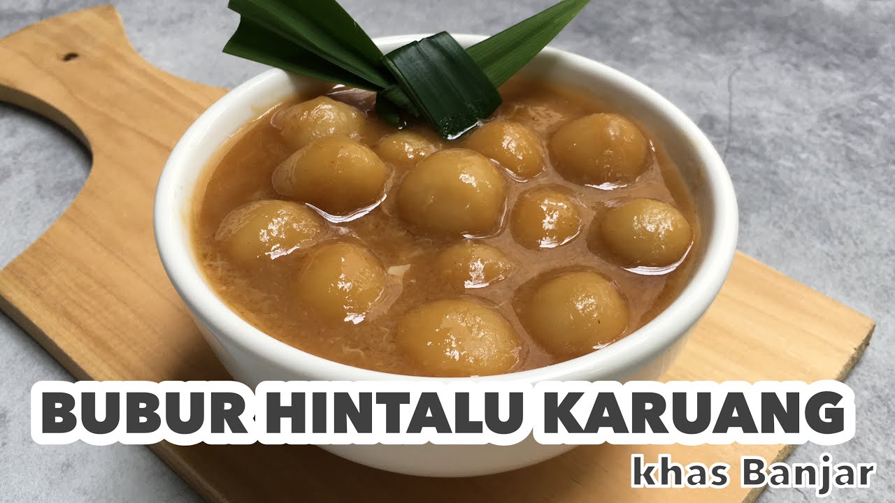 Hintalu Karuang Khas Banjar | Olahan tepung ketan - YouTube