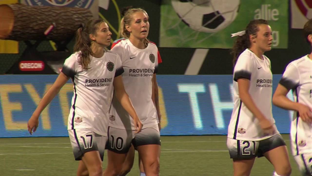 NWSL Match Highlights | Portland Thorns FC 3, Houston Dash 0 - YouTube