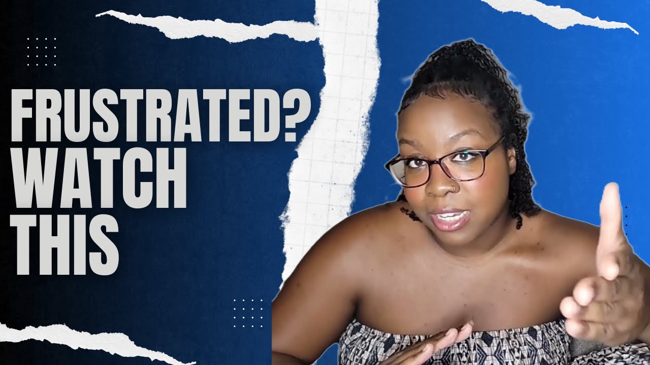 Are you frustrated? Good. Here's why. - YouTube