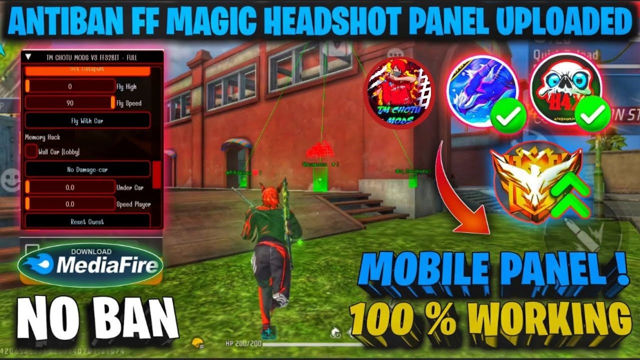 Antiban FF Panel🔥Free Fire Injector🔥Ob46 Free Fire Hack😈FF panel Hack ...