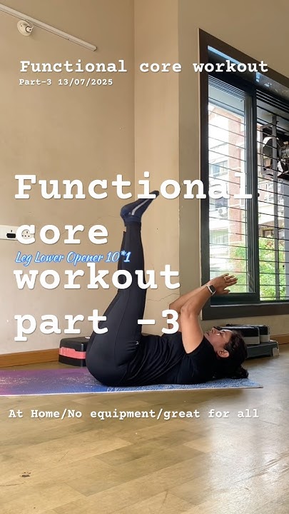 Functional core workout series part-3|effective absworkout moms after ...