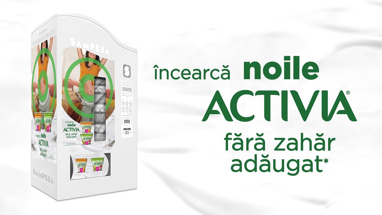 Campania de sampling prin Samplia pentru Danone - Activia - YouTube