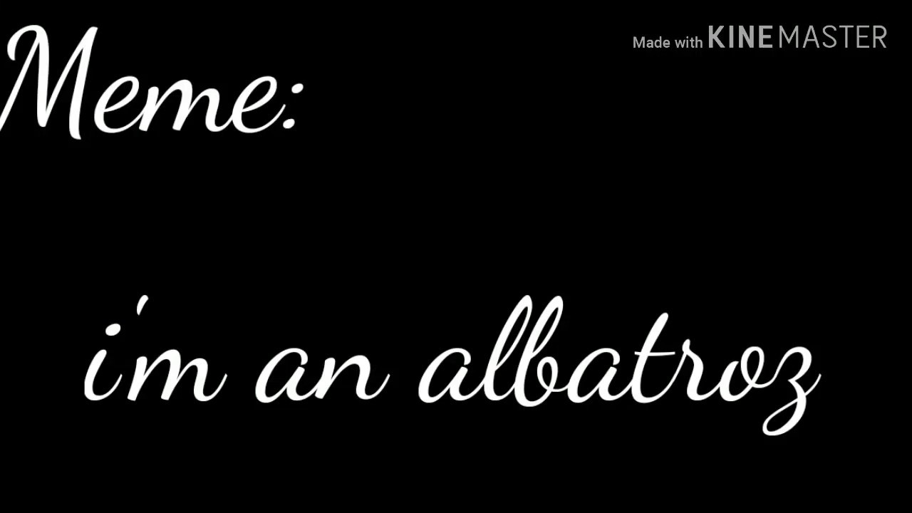 ↝I'm an albatroz↜meme↝glmv↜ - YouTube