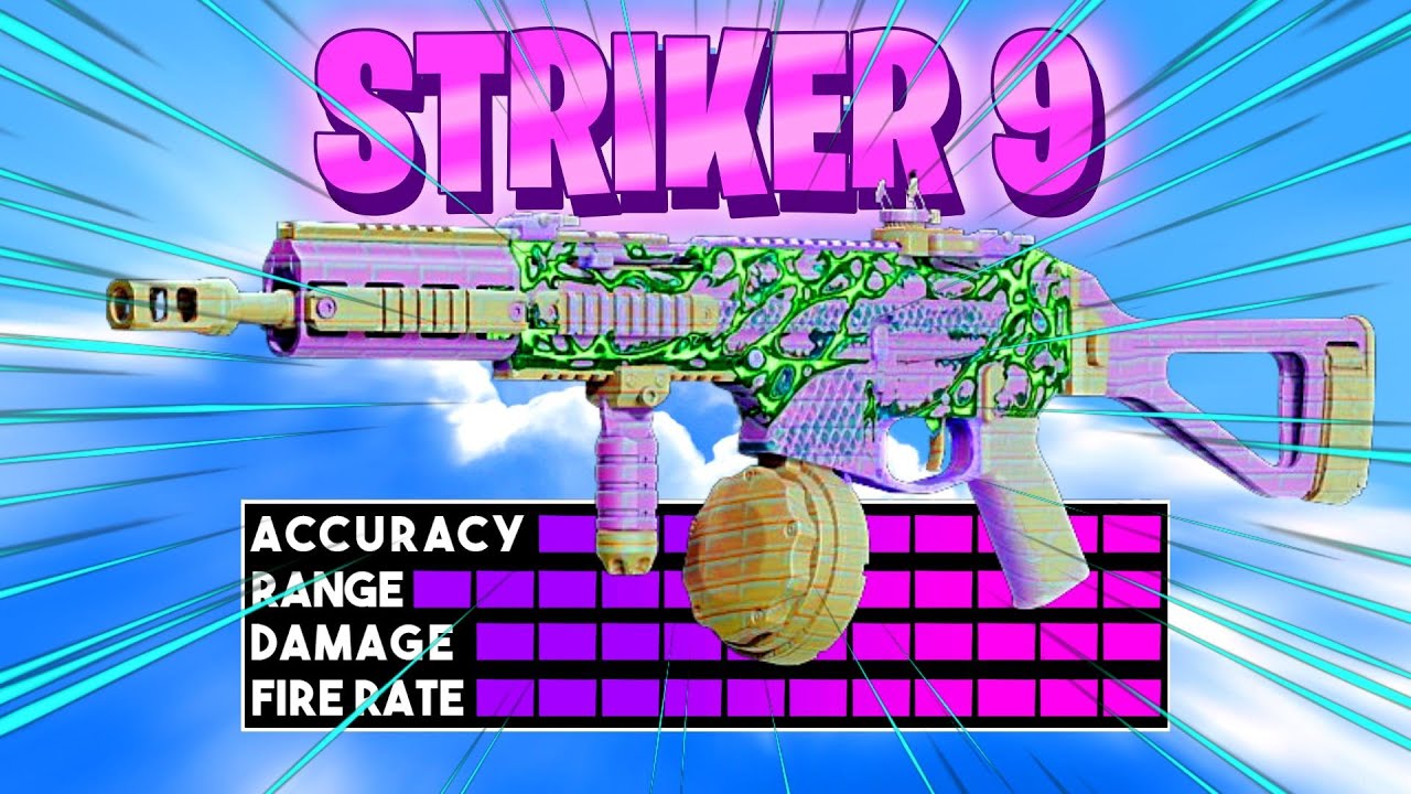 *NEW* Best STRIKER 9 LOADOUT in WARZONE 4! (Best Class Setup) - YouTube