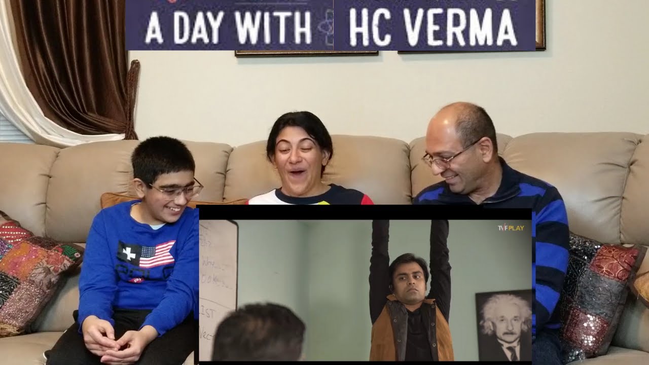 A Day with HC Verma | TVF | Comedy 😁🤣🤣| REACTION !! - YouTube