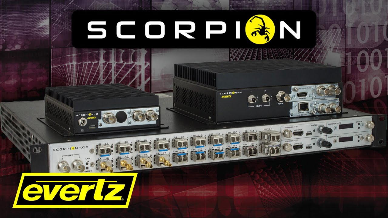 SCORPION Smart Media Processing Platform | 2018 Product Profile - YouTube