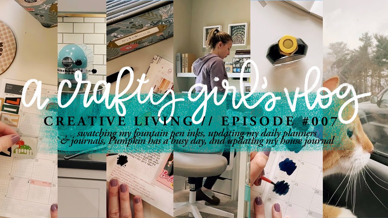Creative Living // A Crafty Vlog: Episode #007 - YouTube