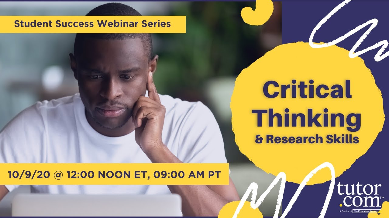 Fall Student Success Series - Critical Thinking and Research Skills + Q ...