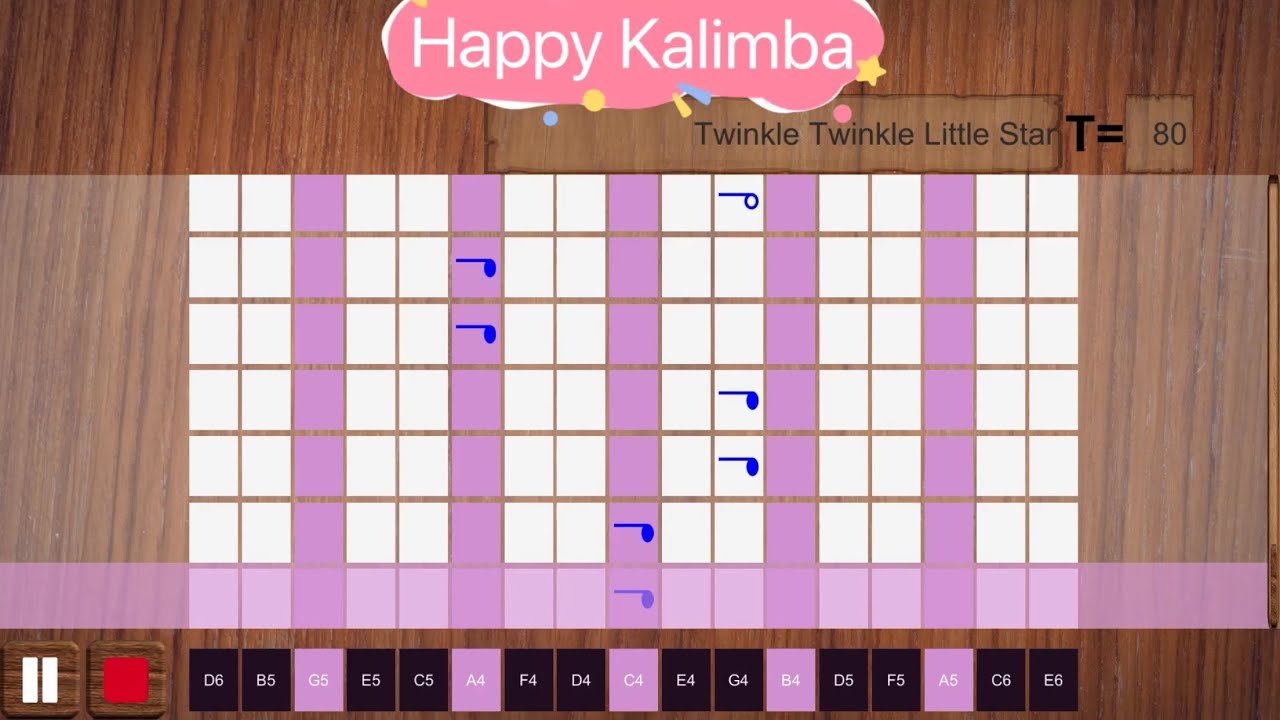 Kalimba Tutorials for Beginners-Lesson 6: Kalimba Tablature and “Mary ...