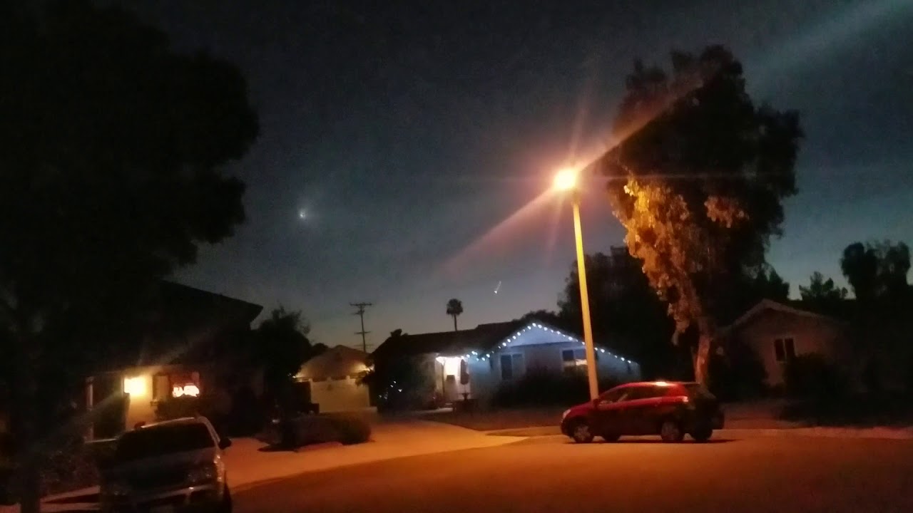 Strange Unidentified Object Flying Over Southern California Friday ...
