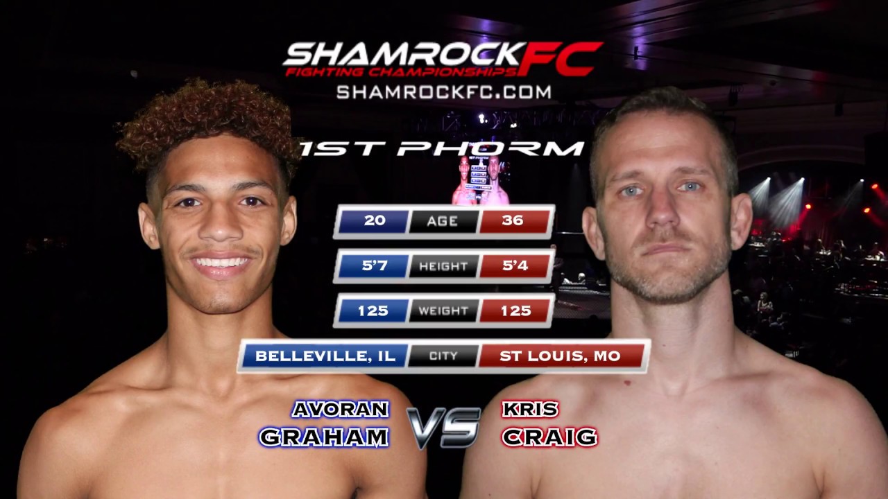 Shamrock FC 295 Kris Craig vs AJ Graham - YouTube