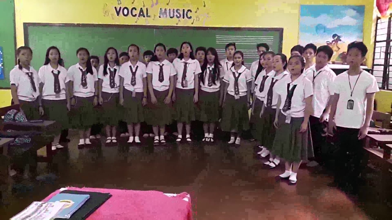 OCNHS Youth Choir Himno ng Olongapo SATB - YouTube