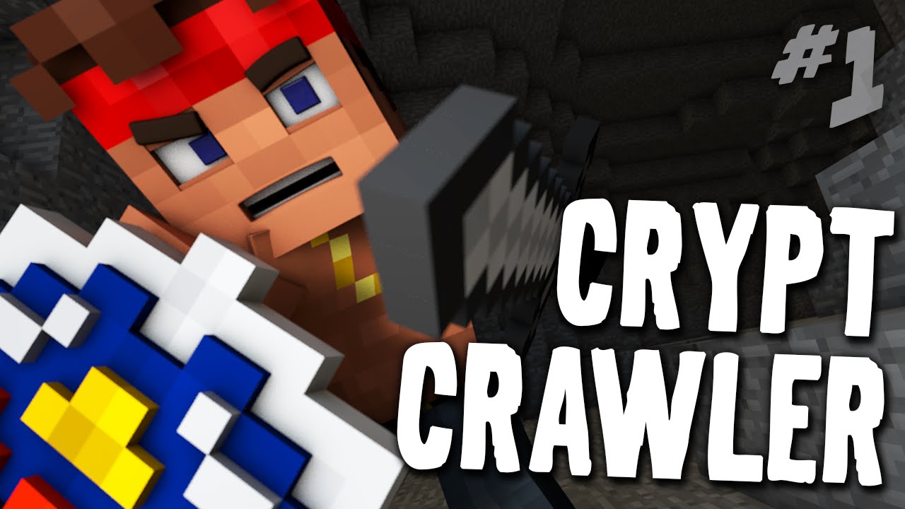 GOLD GLORIOUS GOLD! | Crypt Crawler - Episode 1 (Minecraft) - YouTube