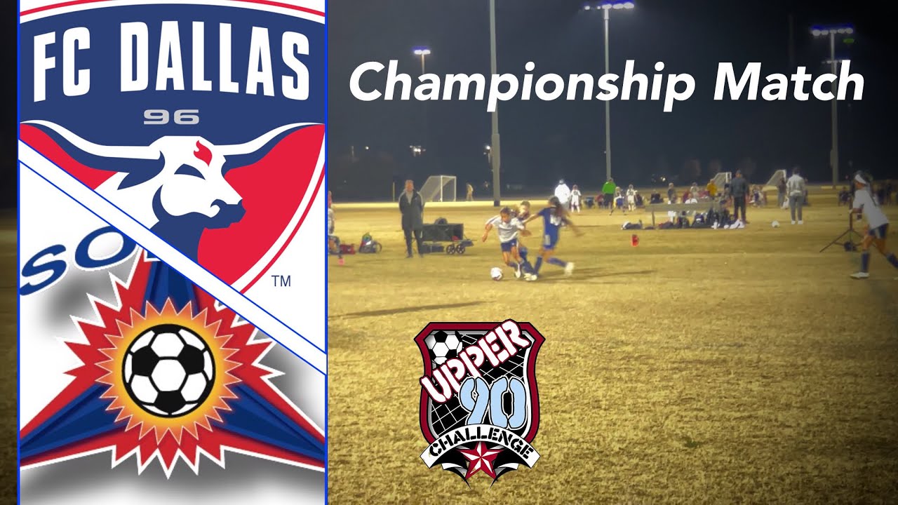Championship! FCD vs Solar Richie 13G [Upper 90 Challenge] - YouTube