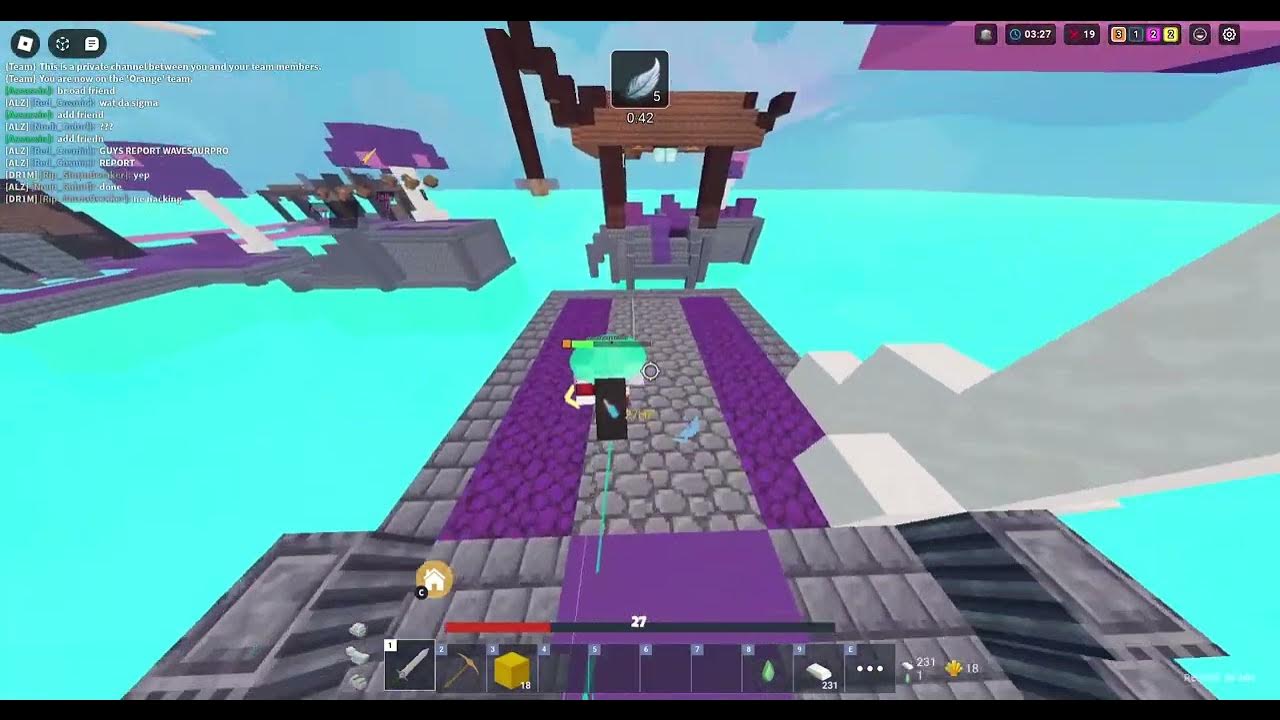 Roblox Bedwars Exploiting Exploiting Roblox Youtube