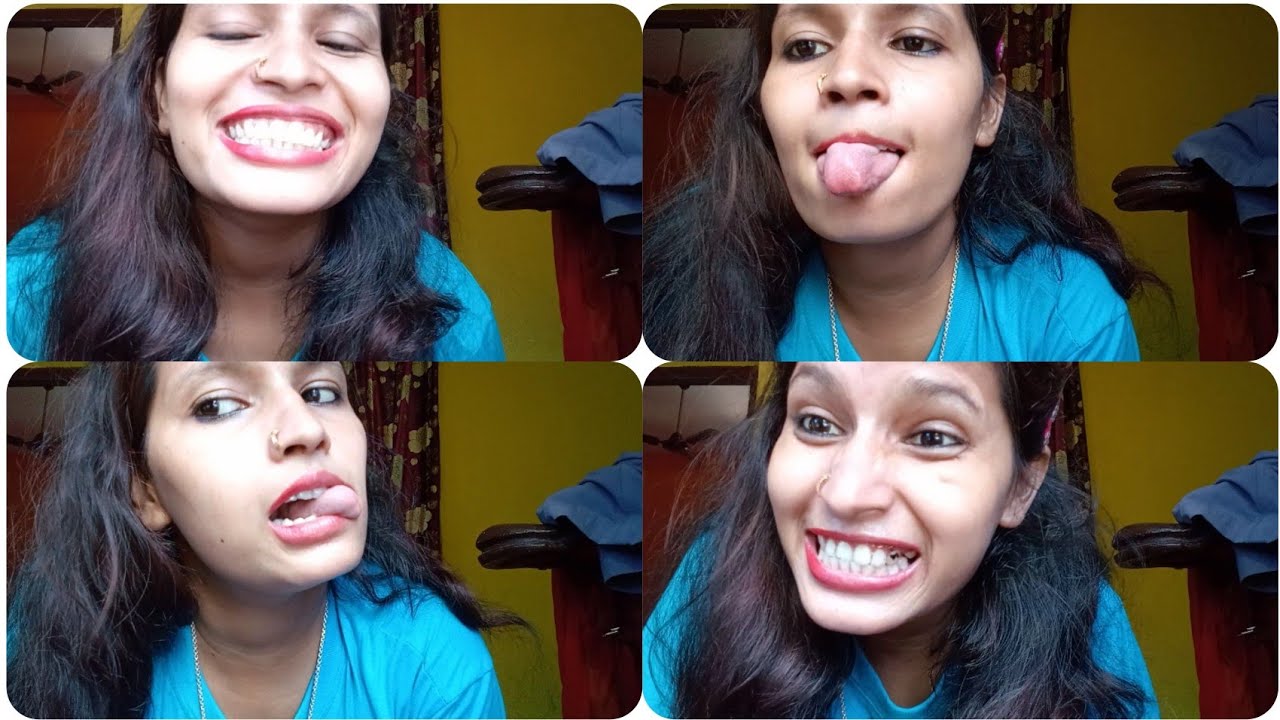 Mouth challenge 👄//Tongue moving challenge 😛 I teeth counting #vlog # ...